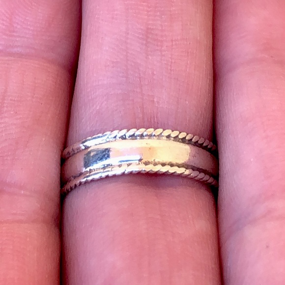 Jewelry | Vintage Sterling Silver 925 Band Ring Size 7 | Poshmark
